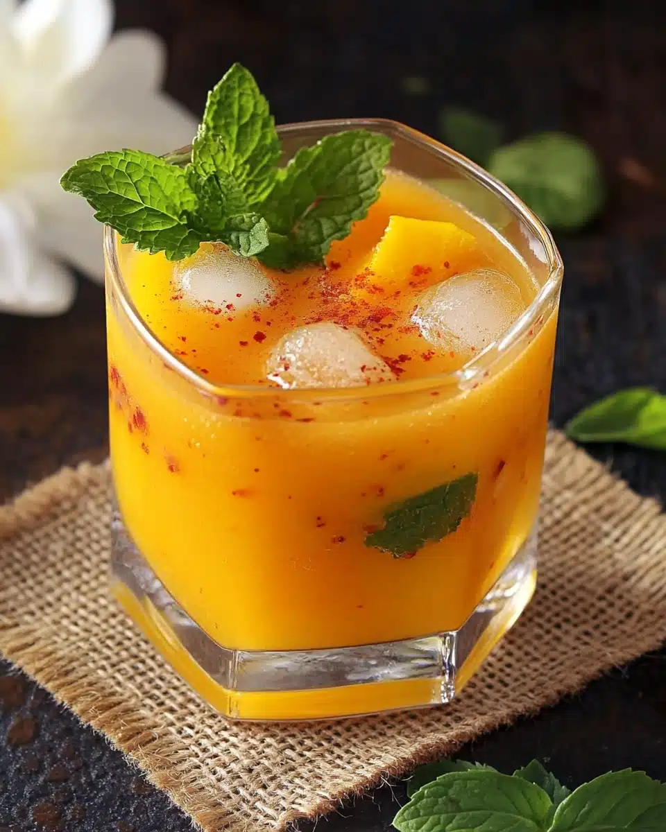 Tamarind Mango Mocktail Recipe: Tangy & Refreshing Drink