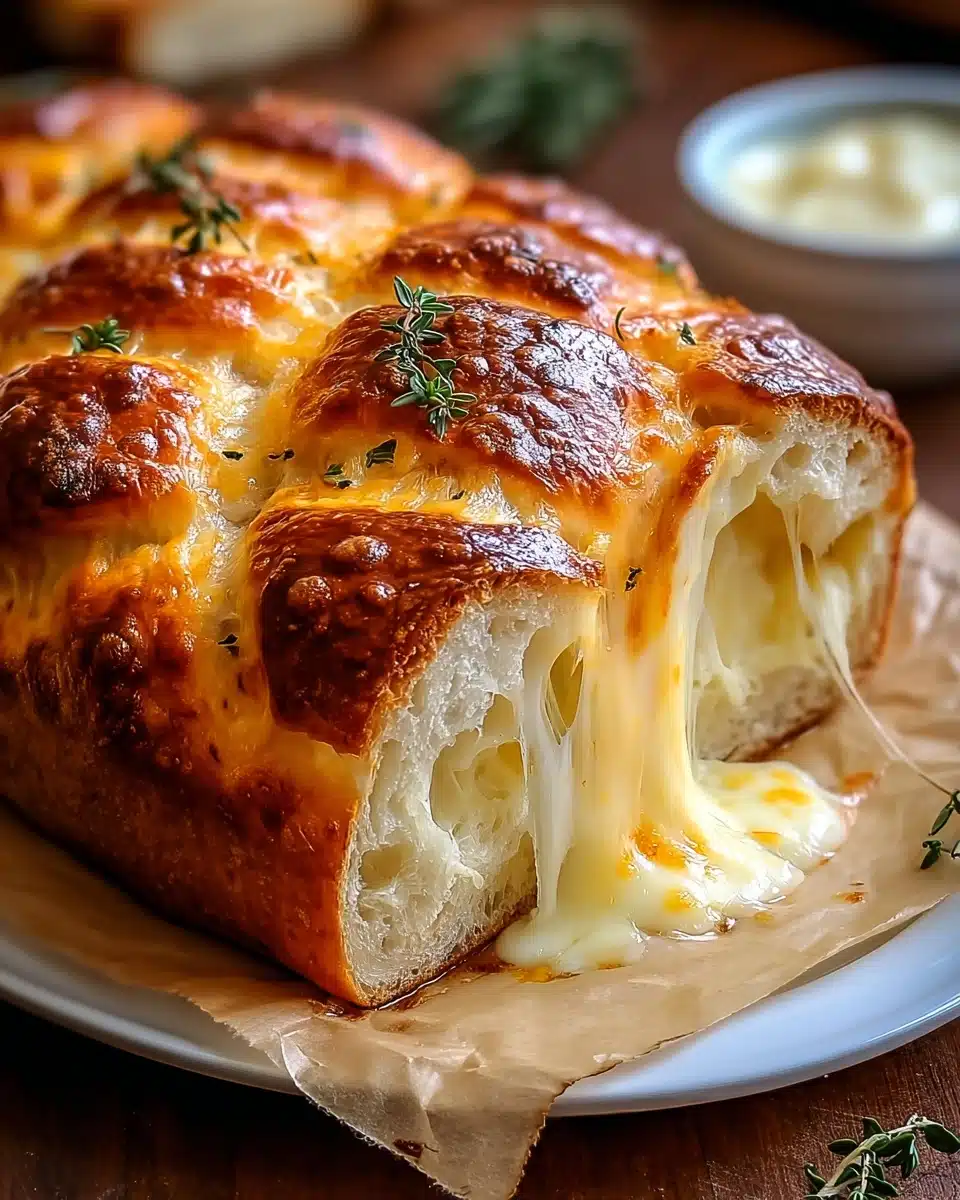 Cheese Bread Recipe - Comforting and Cheesy Snack in 40 Minutes