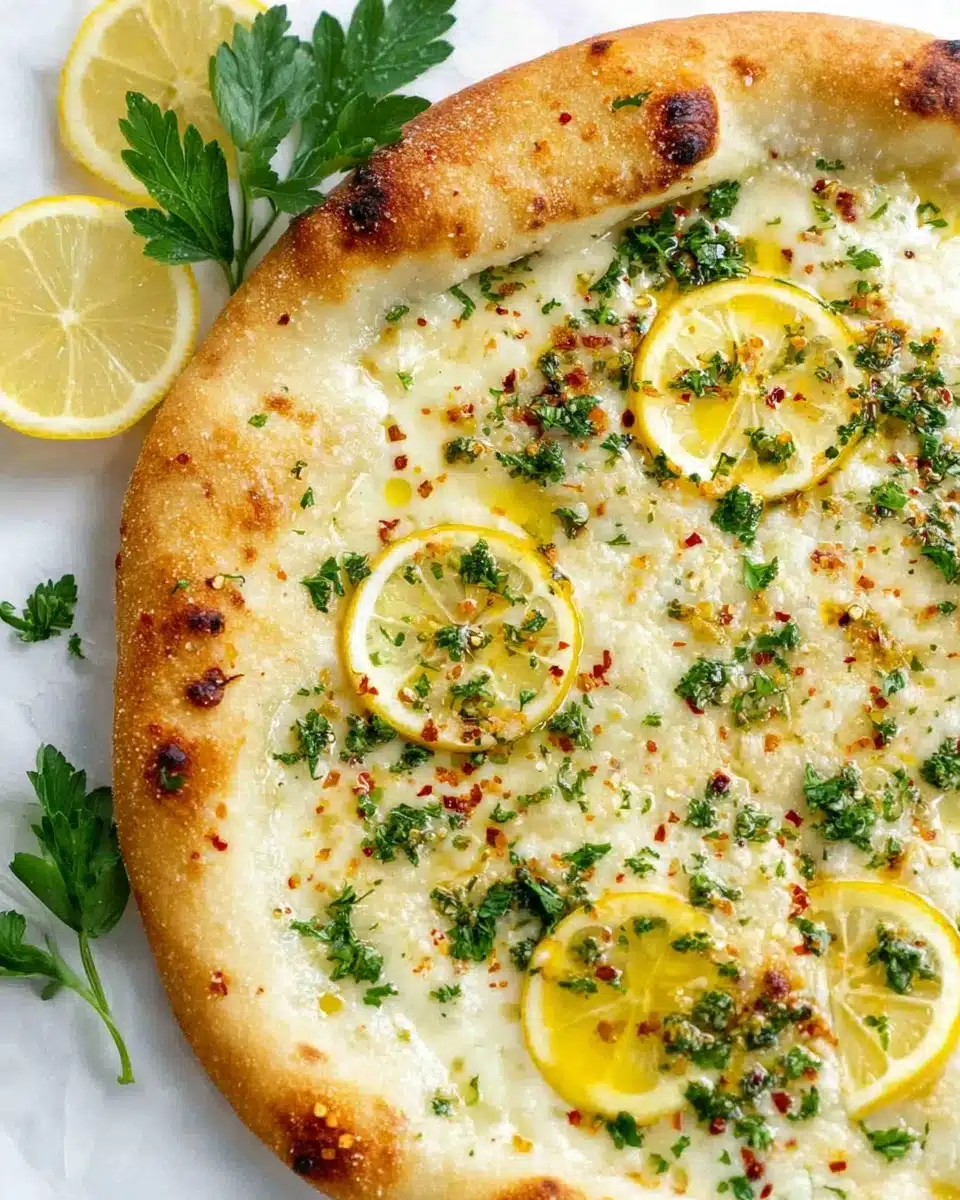 Lemon Pizza Recipe - Fresh and Zesty Twist for Pizza Night