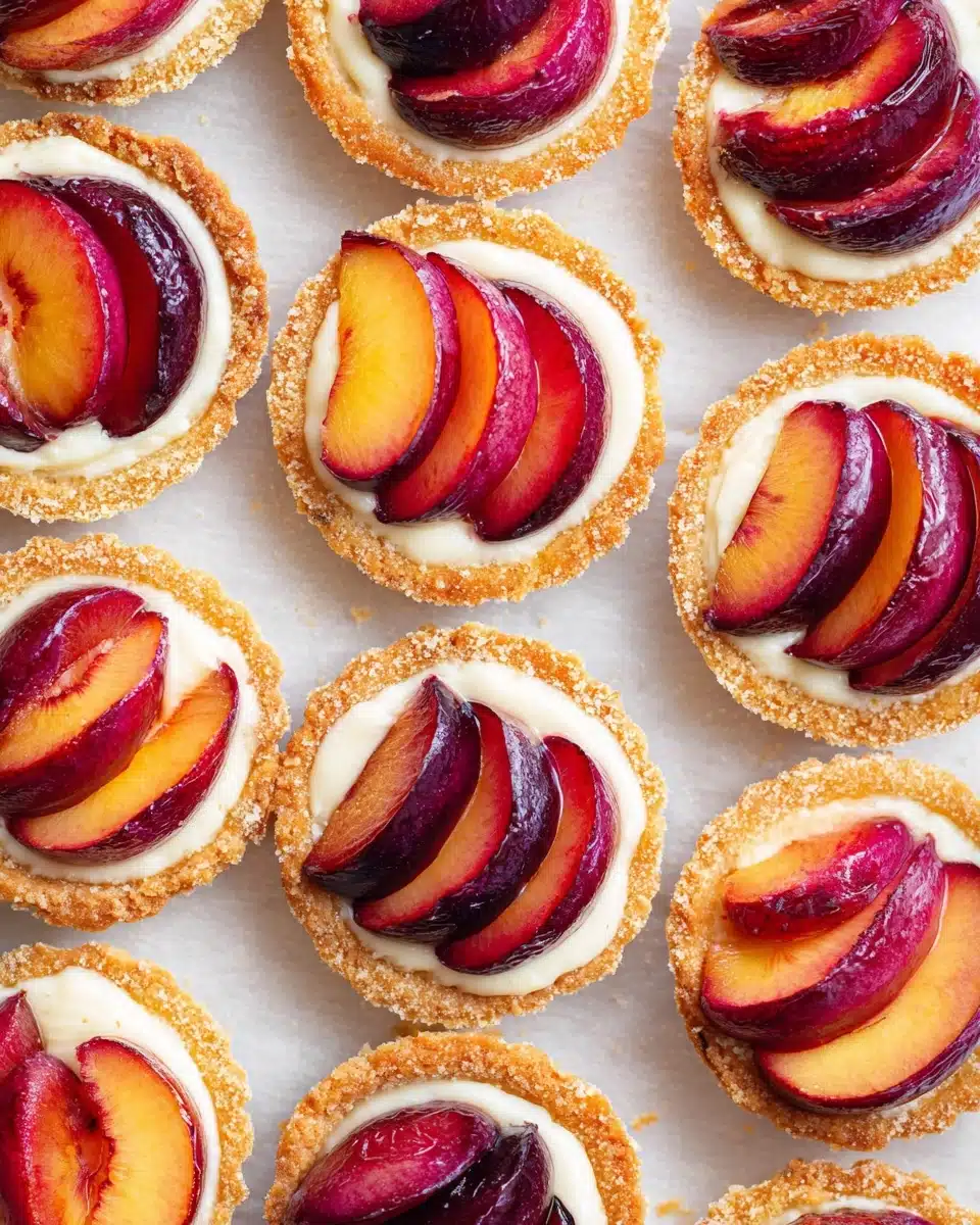 Mini Plum Tarts Recipe: Elegant Fruit Tart for Brunch or Dessert