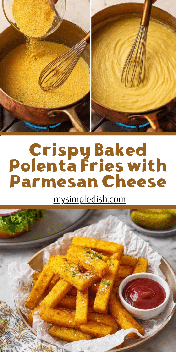 Polenta Fries: Crispy, Savory Oven-Baked Polenta Sticks