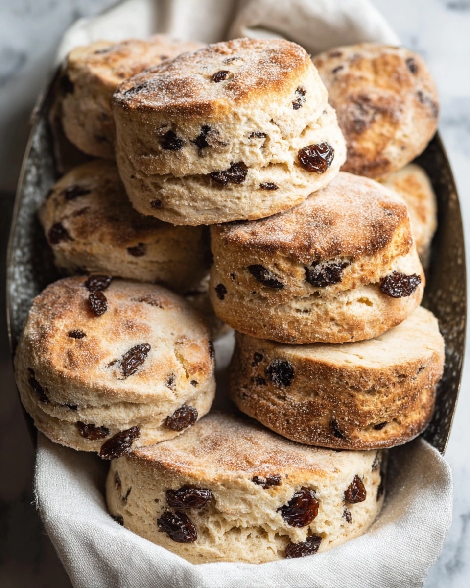 Sourdough Discard Cinnamon Raisin English Muffins | Irresistible & Easy