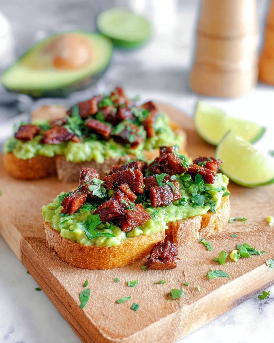 Avocado and Chorizo Toast: Vibrant, Spicy Breakfast Delight
