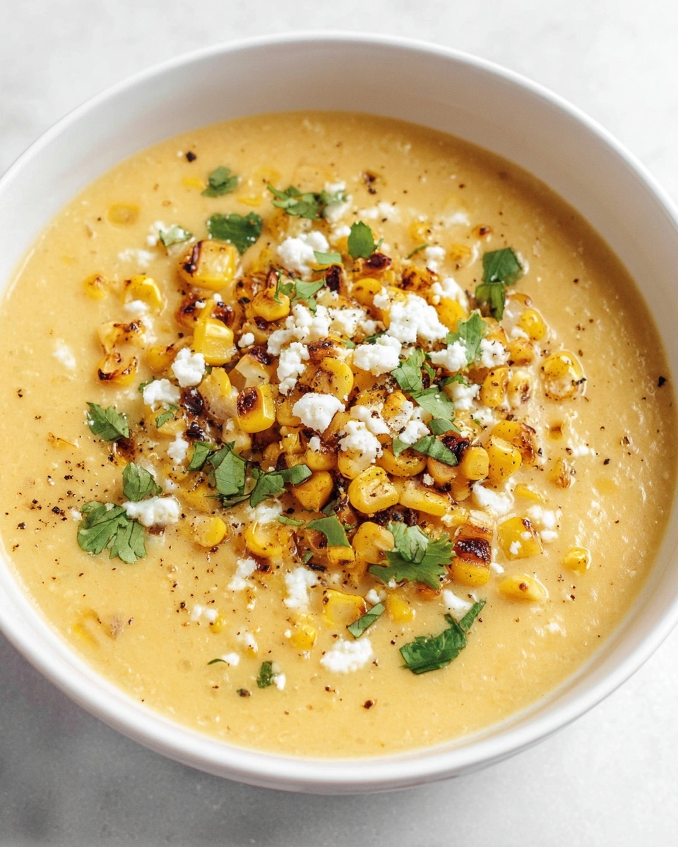Creamy Mexican Corn Chowder - Cozy, Flavorful & Easy