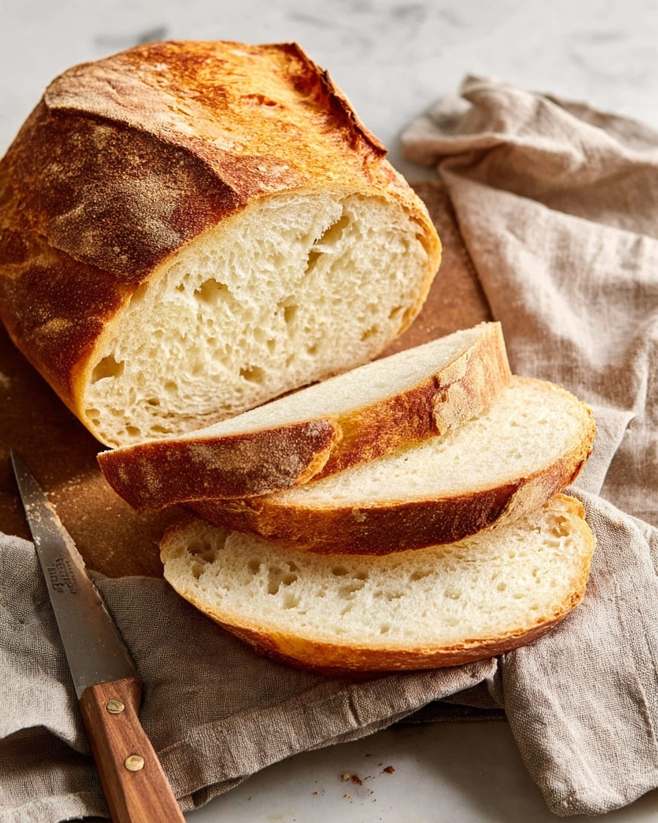 Easy No-Knead Crusty Bread – Quick & Delicious Homemade Bread