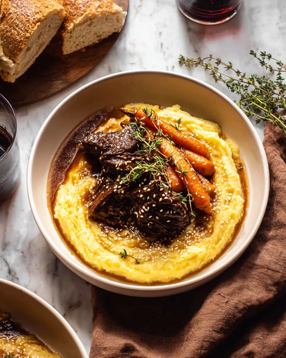 White Wine Miso Braised Pot Roast: Irresistibly Tender & Flavorful