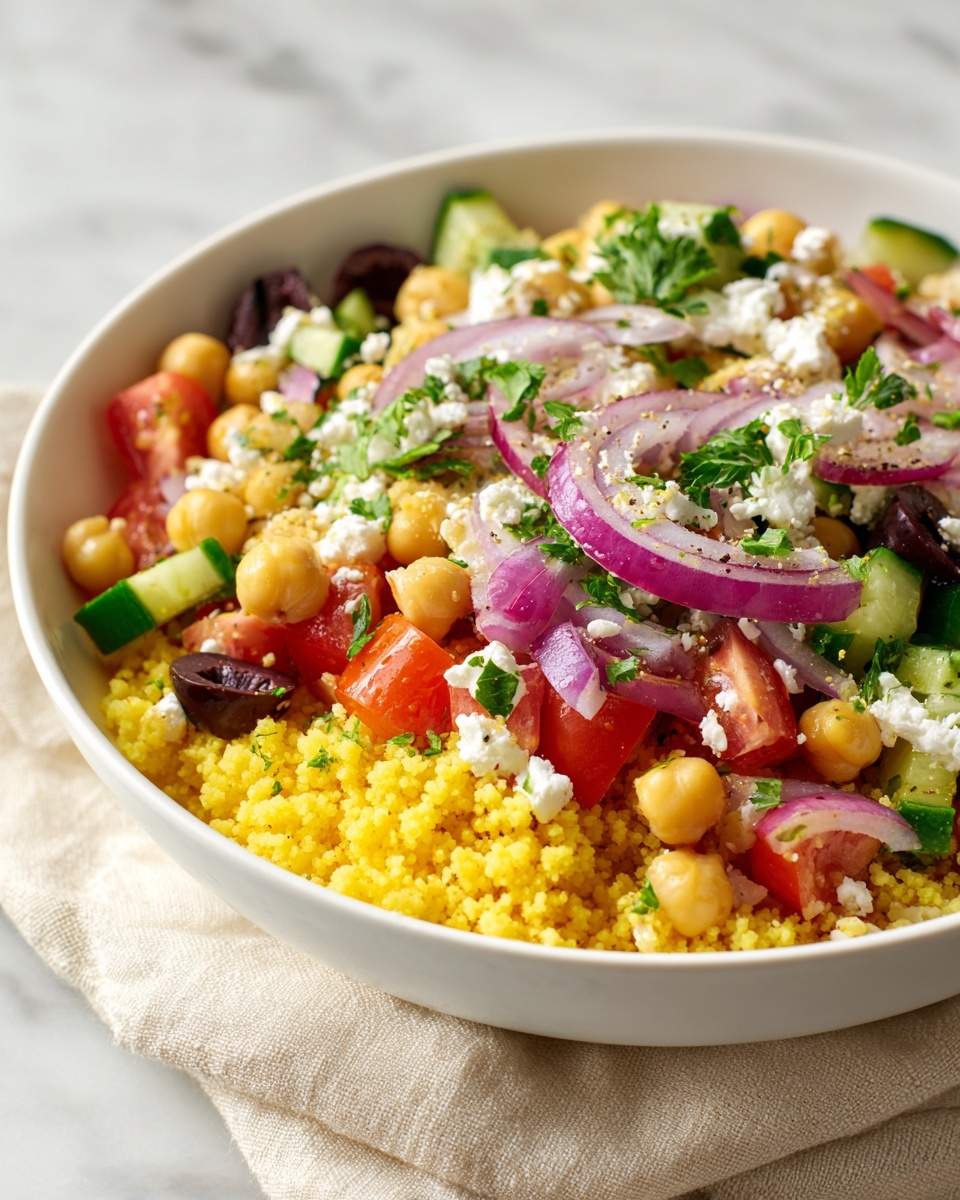 Fresh and Flavorful Couscous Salad with Herbs and Lemon