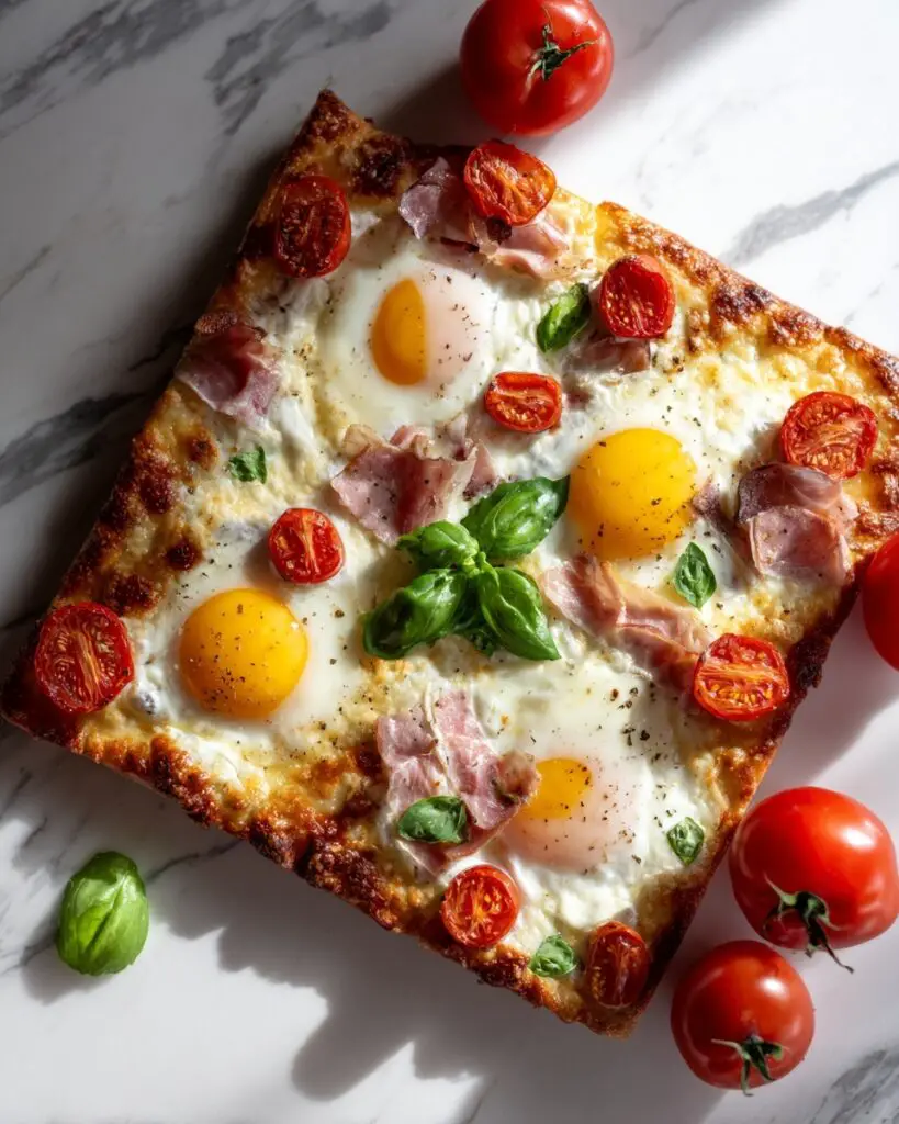 Pancetta and Gruyere Breakfast Pizza – Delicious Brunch Favorite
